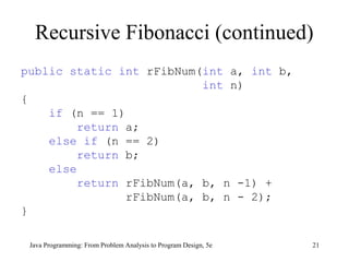 Chapter 13 - Recursion | PPT