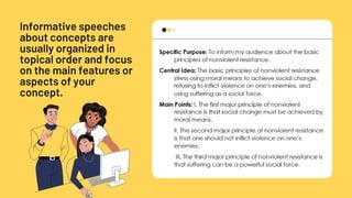 Chapter 13: Speaking to Inform (Public Speaking and Persuasion) | PPTX