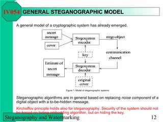 Chapter 13 steganography and watermarking | PPT