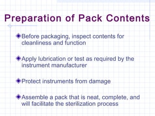 Chapter 13 sterile packaging | PPT