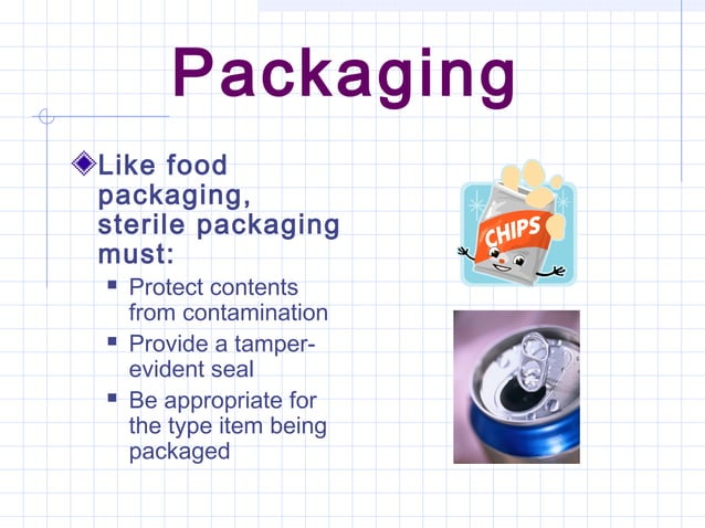 Chapter 13 sterile packaging | PPT