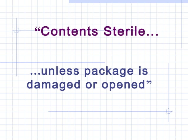 Chapter 13 sterile packaging | PPT