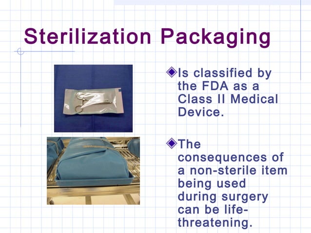 Chapter 13 sterile packaging | PPT