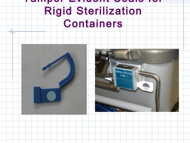 Chapter 13 sterile packaging