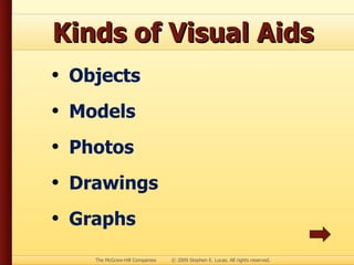 Chapter 13 - Using Visual Aids | PPT