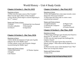 Chapter 13 _14_study_guide | PPT