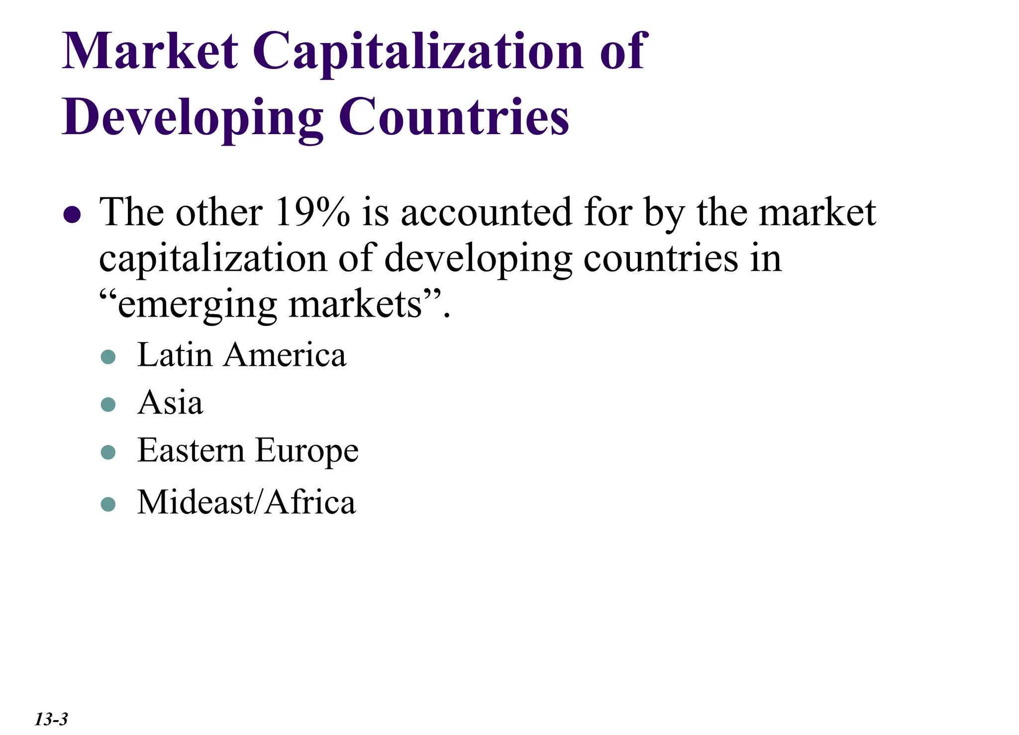 International equity markets around the world | PPT