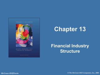 financial industry structure is the landscape of financial system and ...