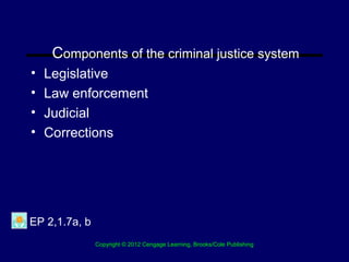 Criminal Justice System Components