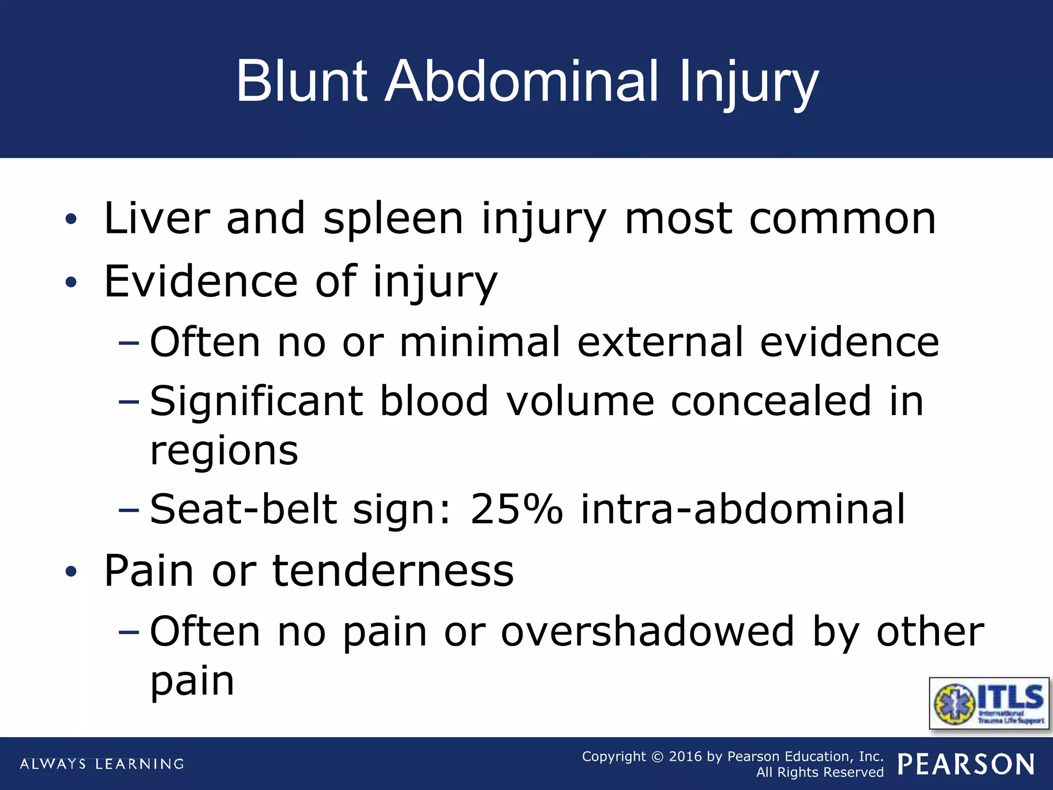 Chapter13 abdominal trauma | PPT