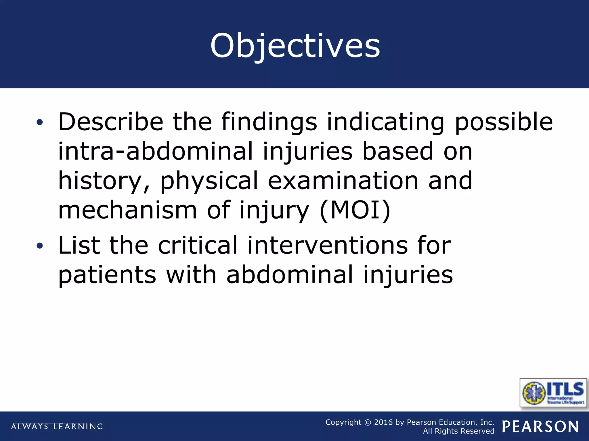 Chapter13 abdominal trauma | PPT