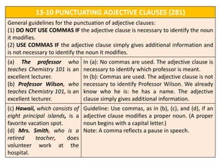 Chapter 13 adjective clauses | PPTX
