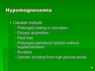Chapter 13 And 15 Electrolyte Imbalance Part 6 | PPT