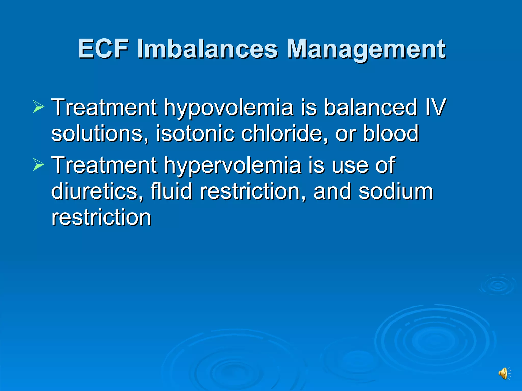 Chapter 13 And 15 Fluid Imbalances | PPT | Nutrition | Healthy Living