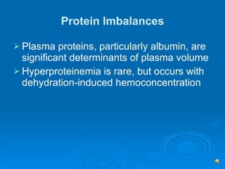 Chapter 13 And 15 Fluid Imbalances | PPT | Nutrition | Healthy Living