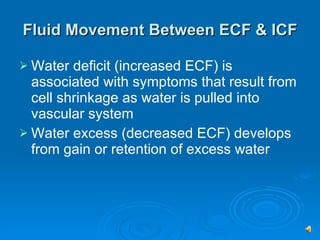 Chapter 13 And 15 Fluid Imbalances | PPT | Nutrition | Healthy Living