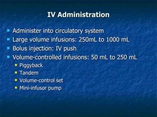 Chapter 13 And 15 Iv Therapy | PPT | First Aid | Injuries