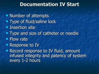 Chapter 13 And 15 Iv Therapy | PPT