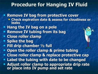 Chapter 13 And 15 Iv Therapy | PPT