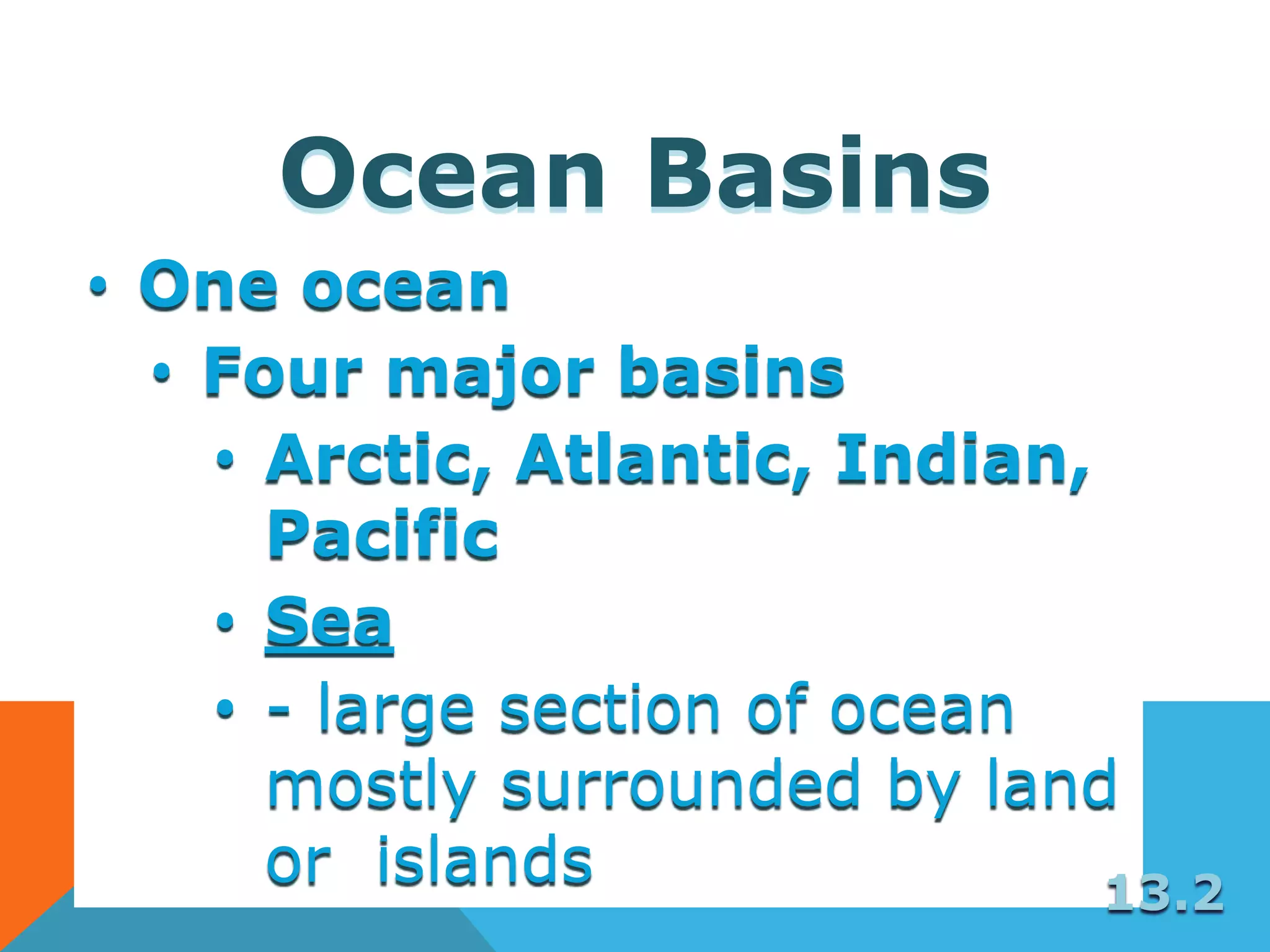 Chapter 13 a ocean basins | PPTX