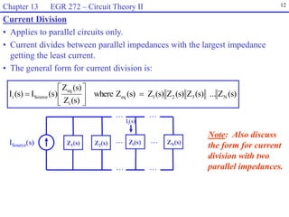 Chapter 13 – Circuit Analysis using Laplace Transforms.pptx | Computer Networking | Computing