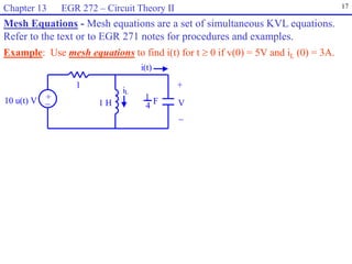 Chapter 13 – Circuit Analysis using Laplace Transforms.pptx