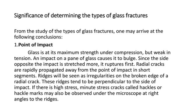 Chapter 13 delta glass and glass fracture.pptx | Chemistry | Science