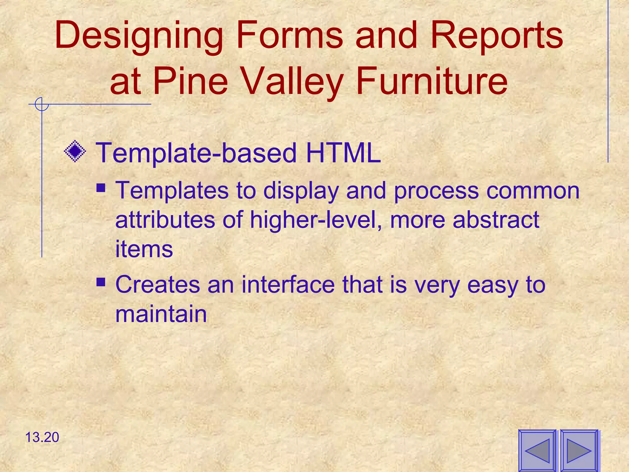Chapter13 designing forms and reports | PPT