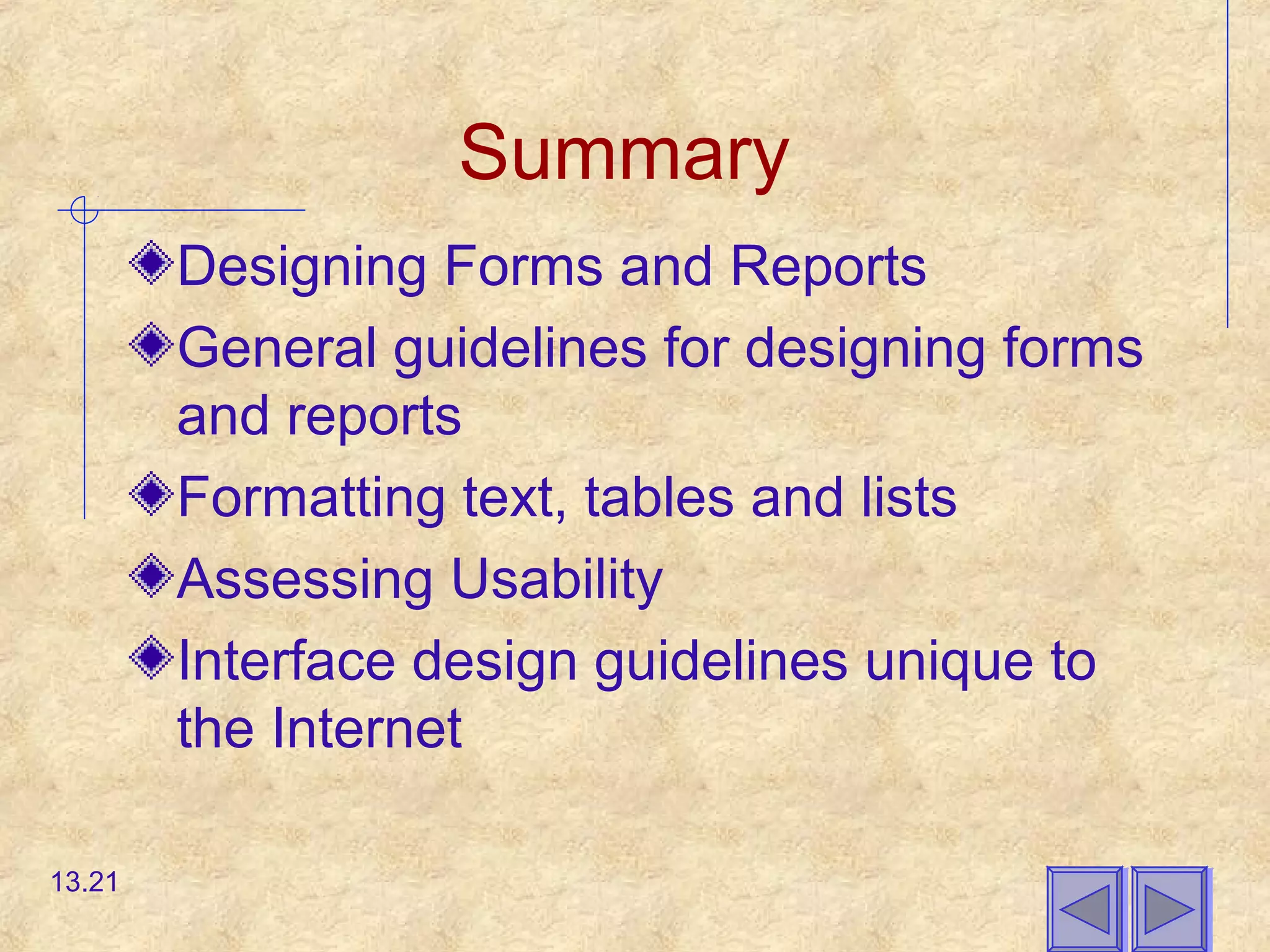 Chapter13 designing forms and reports | PPT
