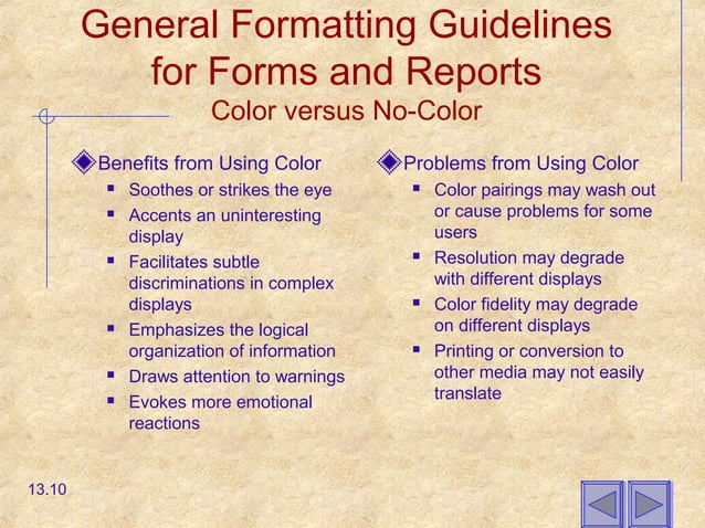 Chapter13 designing forms and reports | PPT