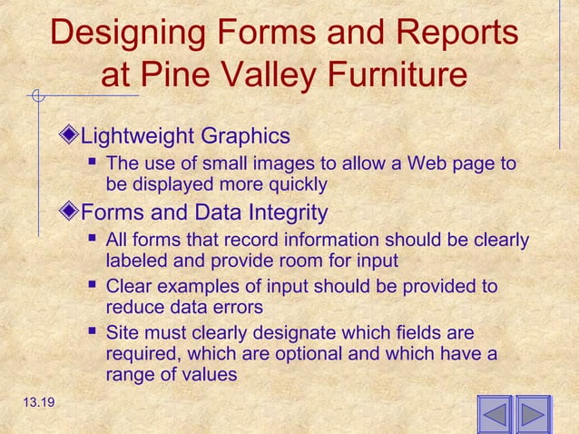 Chapter13 designing forms and reports | PPT