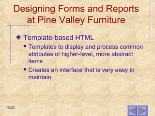 Chapter13 designing forms and reports | PPT