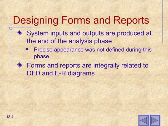 Chapter13 designing forms and reports | PPT