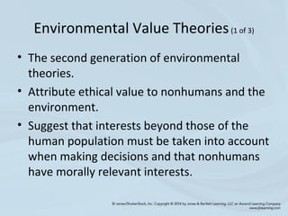 Chapter 13 environmental philosophy and theories | PPT