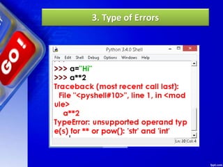 Chapter 13 exceptional handling | PPTX