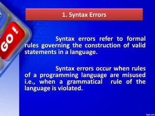 Chapter 13 exceptional handling | PPTX