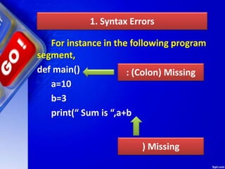 Chapter 13 exceptional handling | PPTX