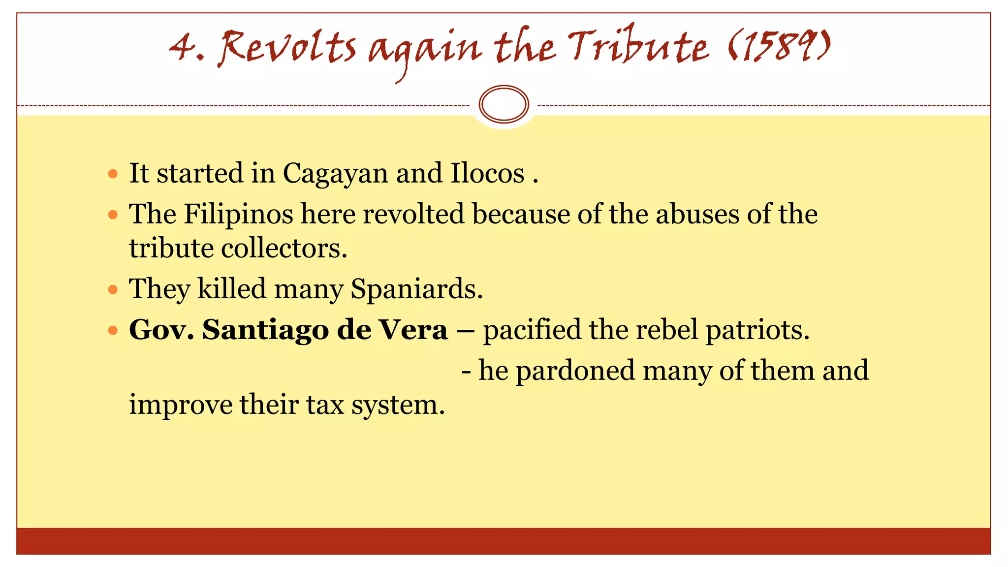 Chapter 13 filipino revolts against spain | PPTX