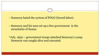 Chapter 13 filipino revolts against spain | PPTX