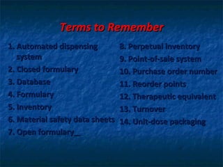 Chapter 13 inventory management | PPT