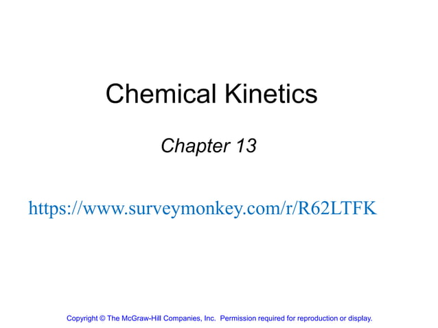 chapter_13_Chemical _kinetics _0 (1).ppt | Chemistry | Science