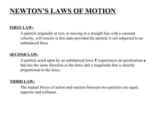 Chapter 13 kinetics_of_particle--force_acceleration | PPT