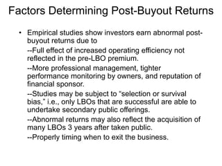 Chapter_13_Leveraged_Buyout_Structures_and_Valuation.ppt