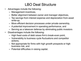 Chapter_13_Leveraged_Buyout_Structures_and_Valuation.ppt
