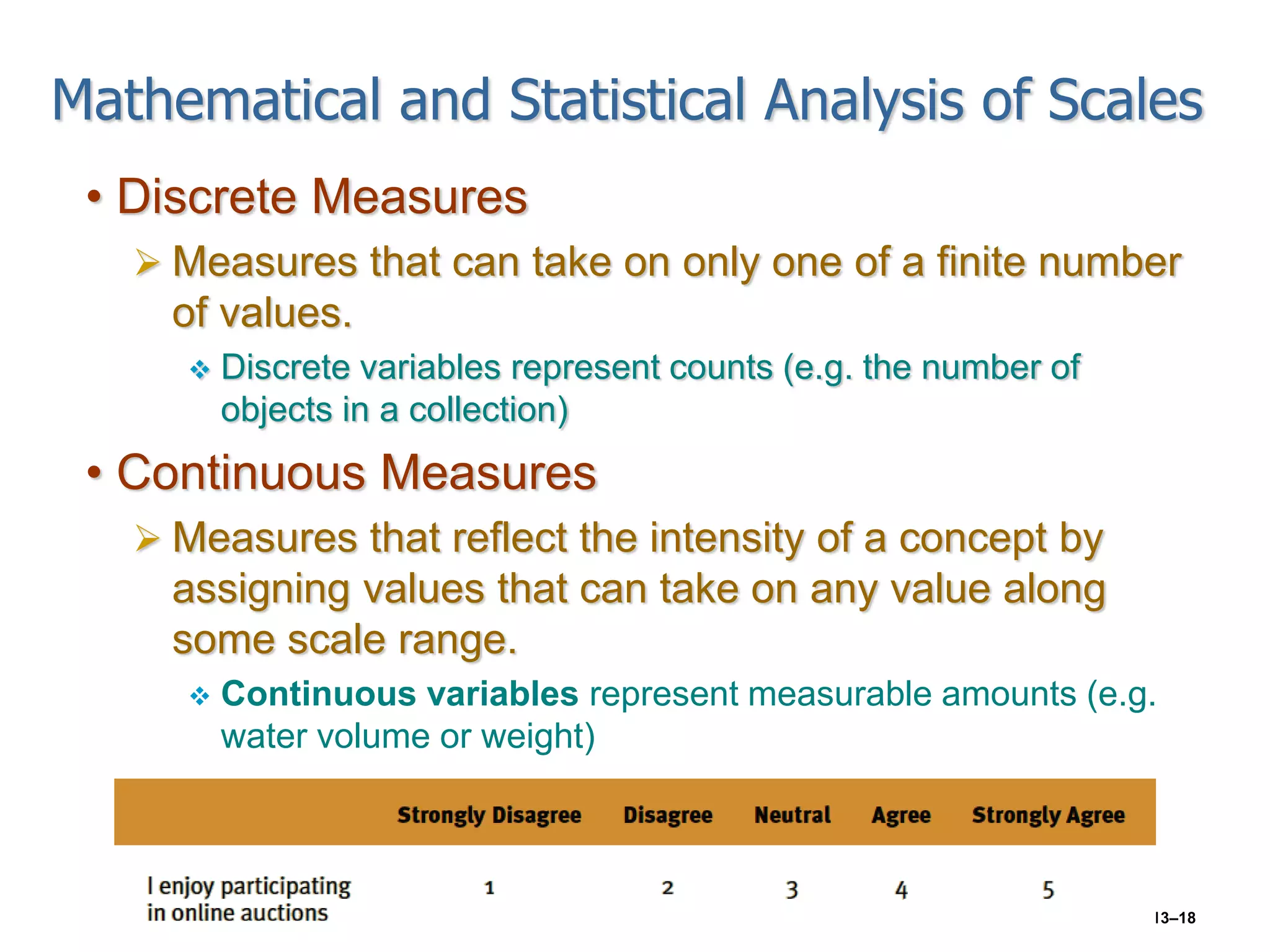 Chapter 13 Measuremen and Scaling Concept Slides.ppt