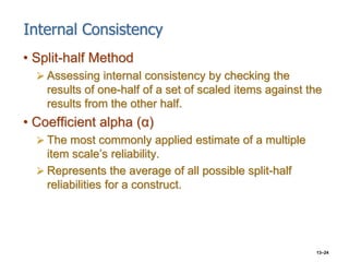 Chapter 13 Measuremen and Scaling Concept Slides.ppt
