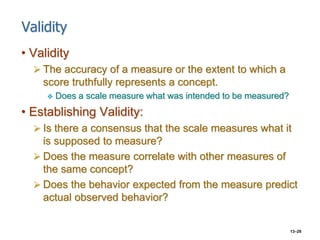 Chapter 13 Measuremen and Scaling Concept Slides.ppt