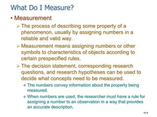 Chapter 13 Measuremen and Scaling Concept Slides.ppt