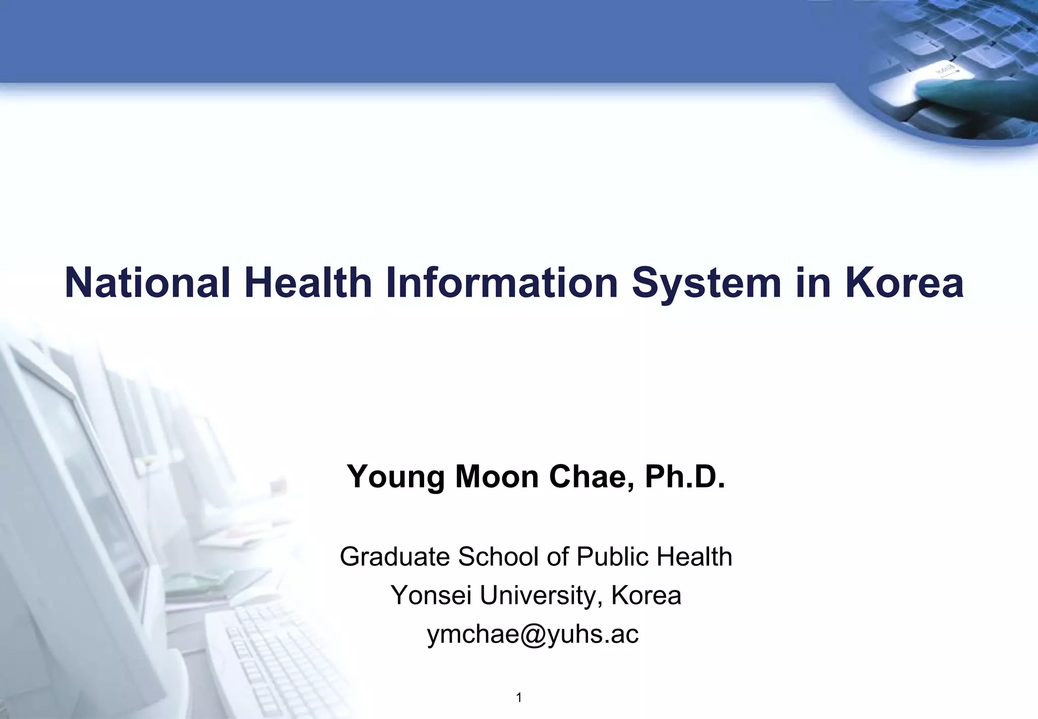 Chapter 13 national health information system | PPT