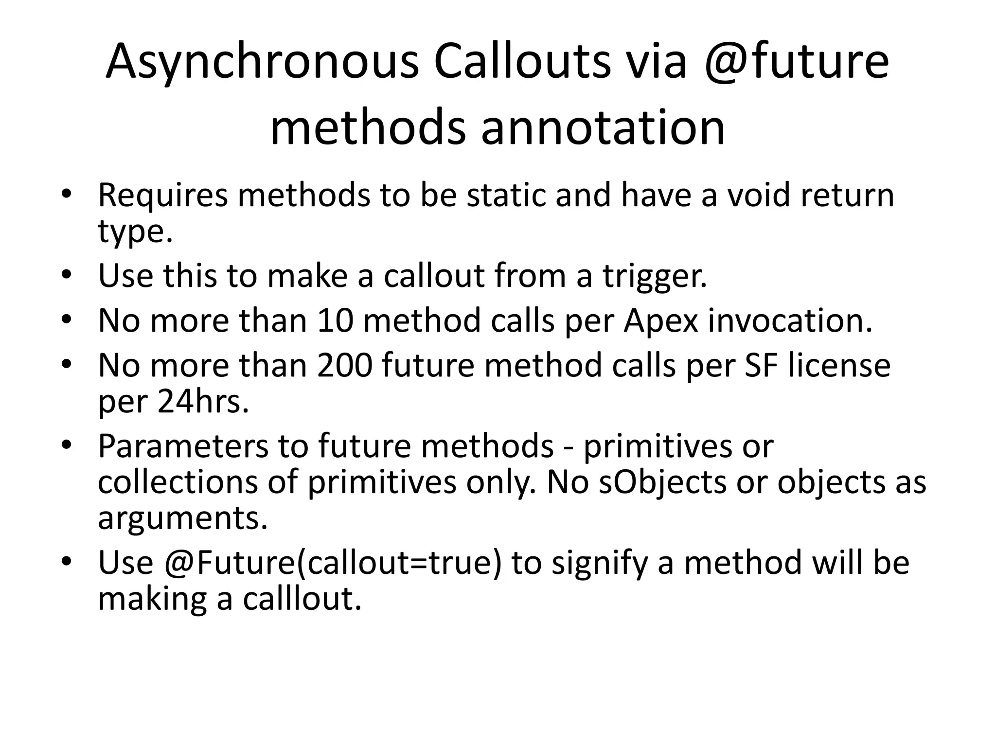 SFDC Outbound Integrations | PPTX
